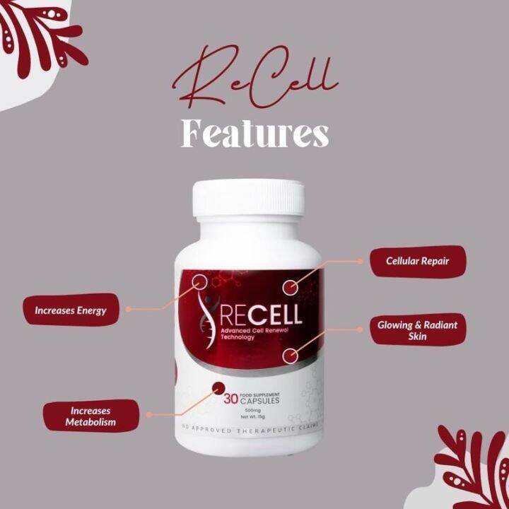 ReCell advanced cell renewal technology supplement 30 capsule anti ...