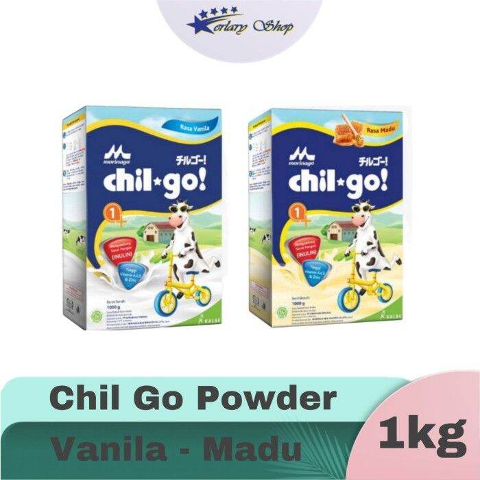 Chil Go Powder 1kg Vanila Madu 1+ SUSU MORINAGA CHIL GO 1KG | Lazada ...