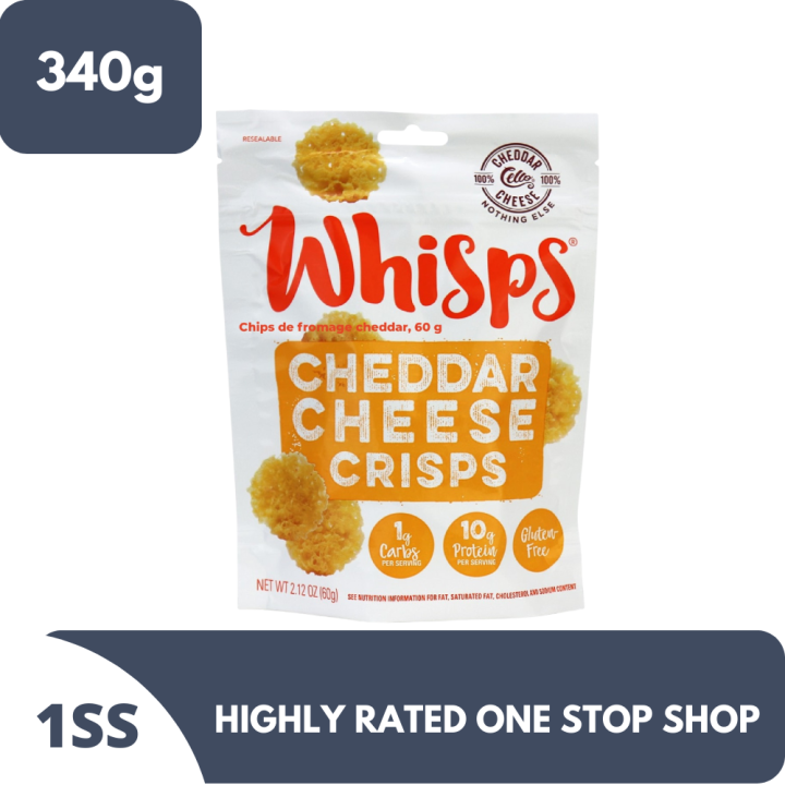 Whisps Cheddar Cheese Crisps 60g | Lazada PH