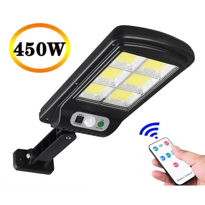 lampu sorot penerangan jalan outdoor solar panel / tenaga surya ...