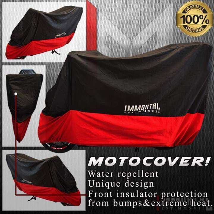Motorcycle Motor Rain Cover with Insulator Water Repellent Garterised ...