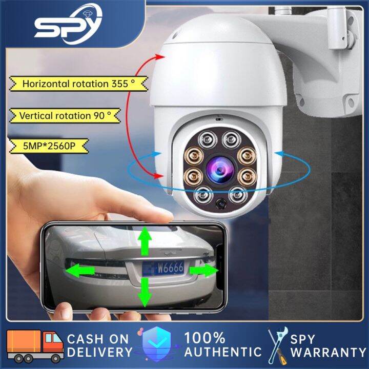 SPY CCTV Camera 5MP wifi connect to cellphone wireless outdoor hidden ...