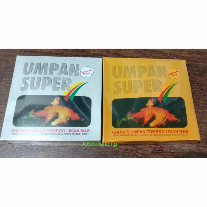 Umpan Super Tombro Putih dan Kuning Ikan Mas ASLI ORIGINAL | Lazada ...