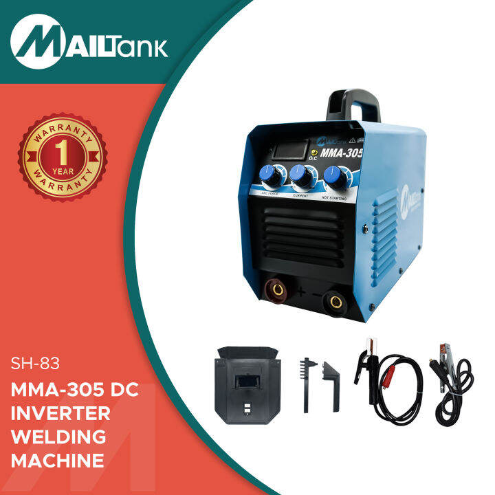 MAILTANK (SH-83) MMA-305 DC Inverter Welding Machine | Lazada PH