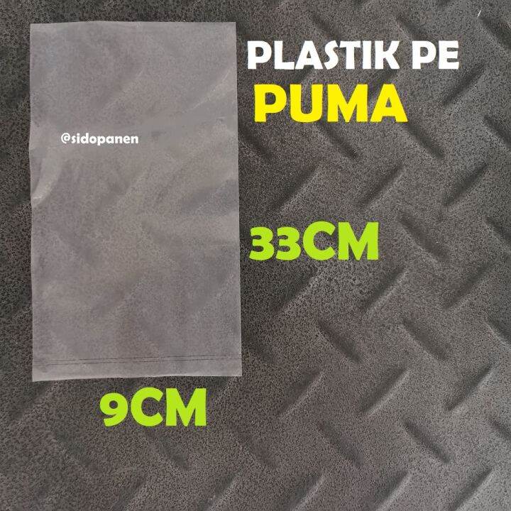 PLASTIK PE UKURAN 9 X 33 WARNA BURAM BISA MOLOR MEREK SUPER PUMA UNTUK ...