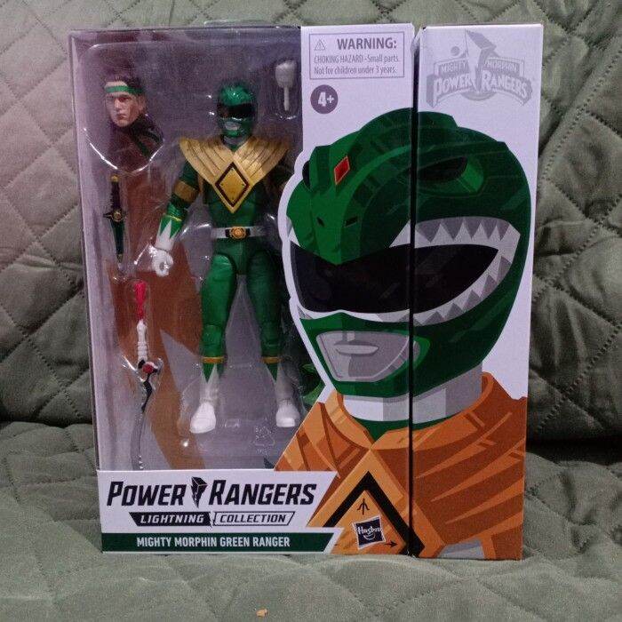 Power Rangers Lightning Collection Green Ranger Tomy hasbro not shf ...