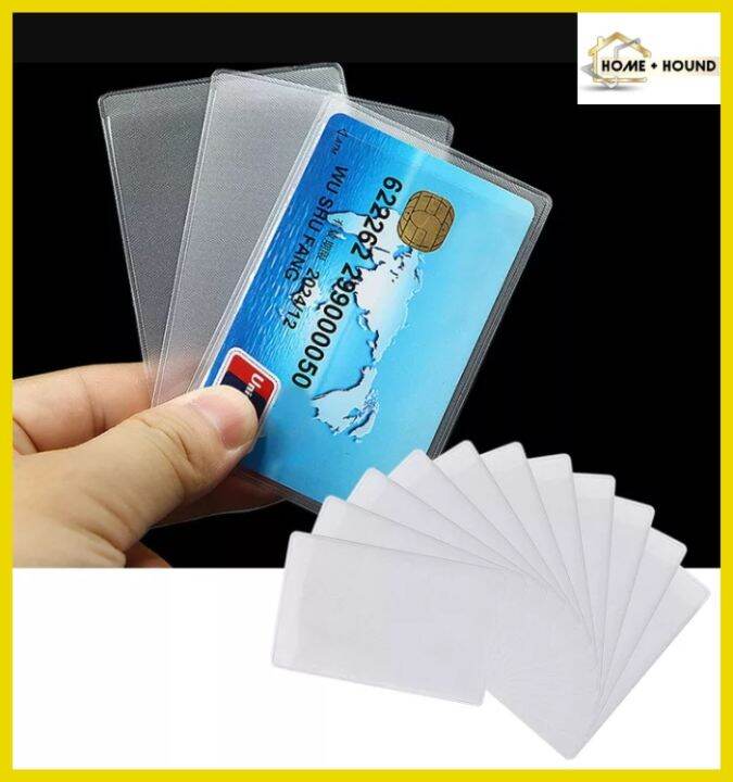 Home+Hound Card Cover Bank Card Credit Cart Transparent Protection ID ...