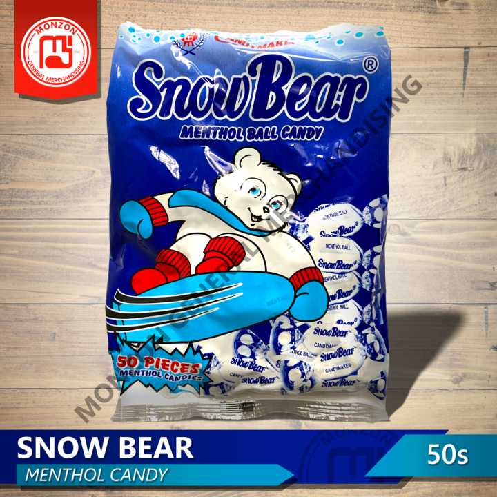 Candymaker Snow Bear Menthol Ball Candy 50s | Lazada PH