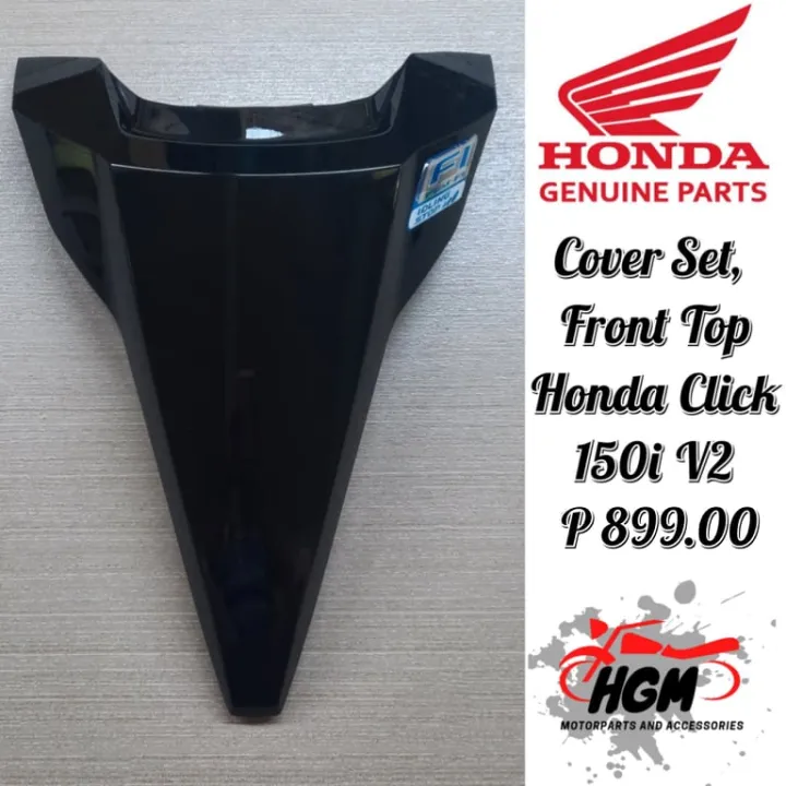 COVER SET, FRONT TOP ORIGINAL HONDA CLICK 150i V2 (64200-K59-H10ZA ...