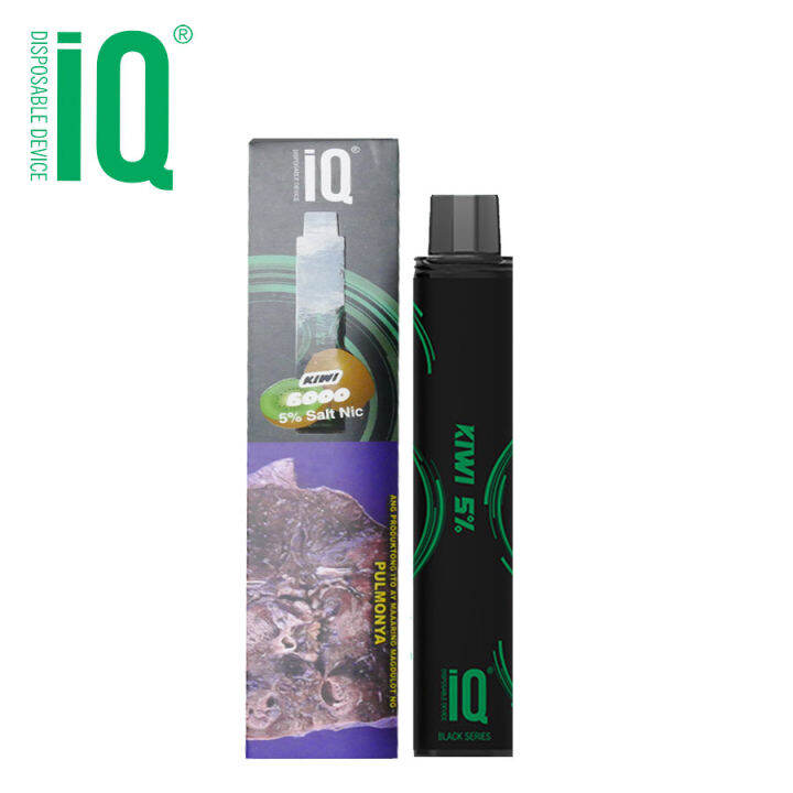 IQ Vape Black Series Rechargeable 6000 Puffs Kiwi | Lazada PH