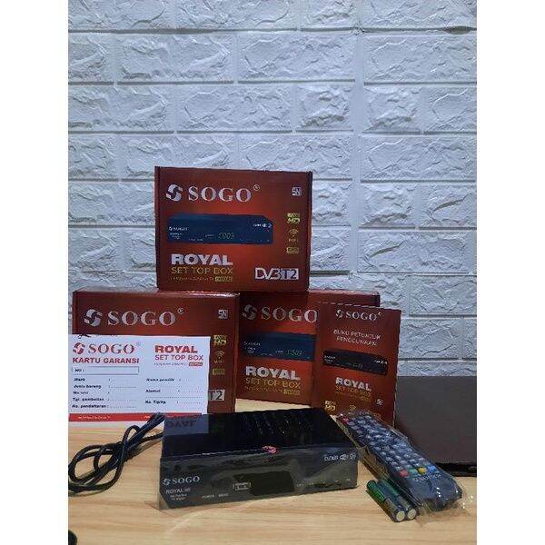 set top box Sogo digital support TV DIGITAL FULL HD || STB DIGITAL RECEIVER | Lazada Indonesia