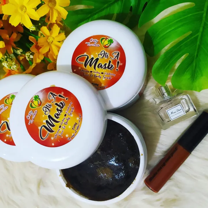 Cutis Porcelana It's a Mask Face and Body Whitening Scrub 250g | Lazada PH