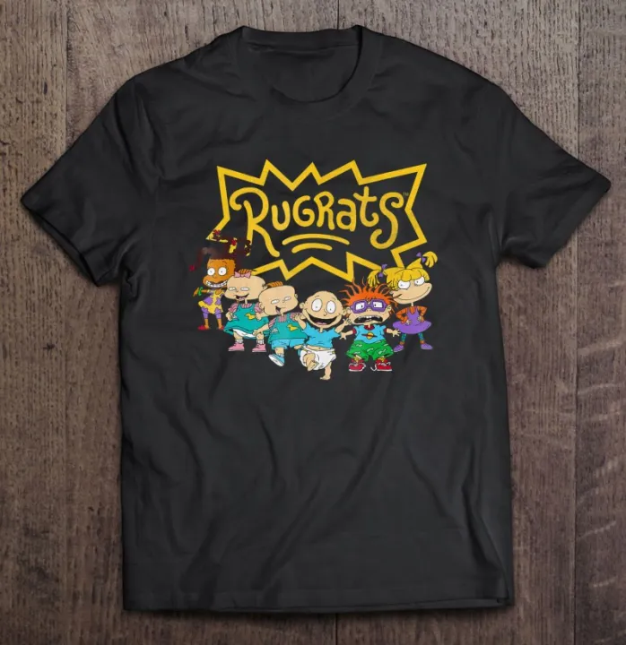 Nickelodeon Rugrats T Shirt Character Lineup Anime Clothes For ...