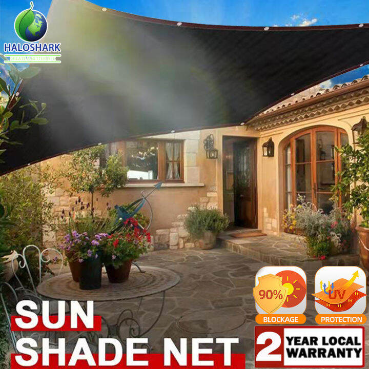 Garden Net Shade 90% Orange Anti-UV Sunshade Net Sun Mesh Shade ...