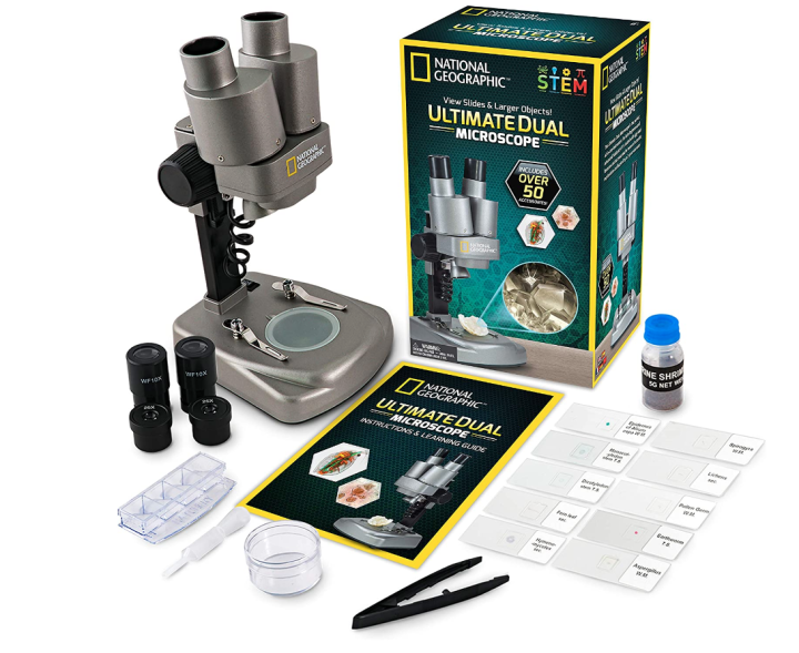 NATIONAL GEOGRAPHIC Dual LED Student Microscope | Lazada PH