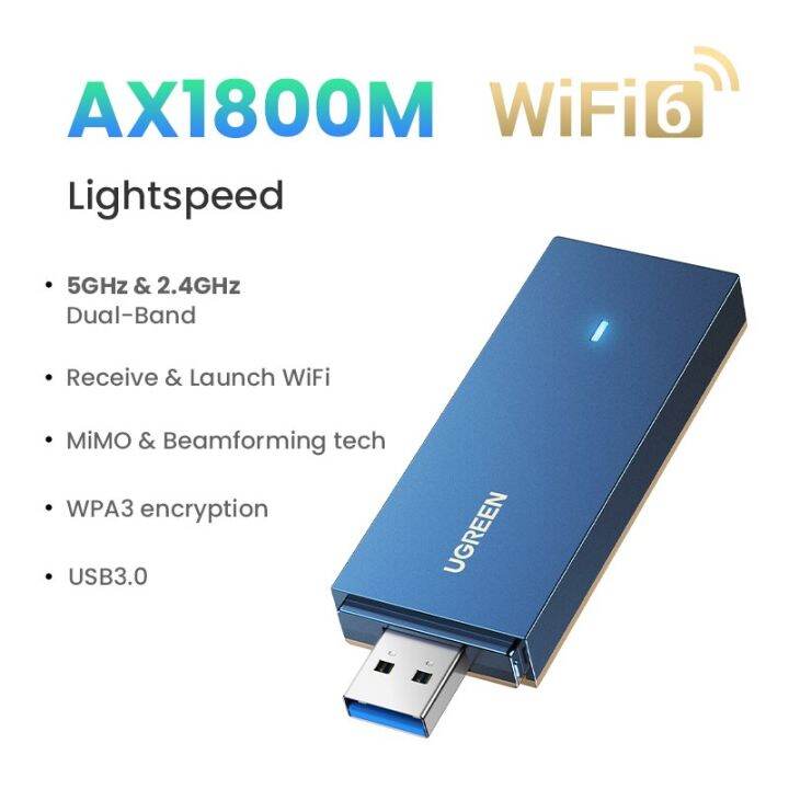 Ugreen Wifi Adapter Ac650 Ac1300 5gand2 4g Wifi Usb Ethernet For Pc
