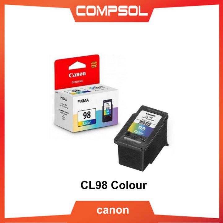Canon CL-98 Tri-Color Pixma Fine Cartridge | Lazada