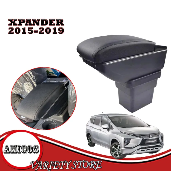 Mitsubishi Xpander armrest car interior Accessories USB Charging arm ...