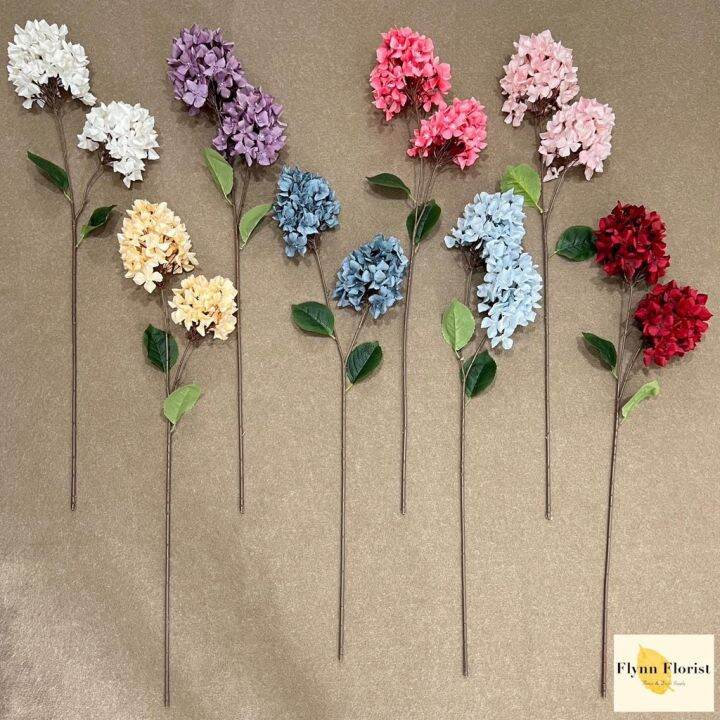 Bunga Hortensia Japan Premium X2 (Satuan) Bunga Hydrangea Artificial ...