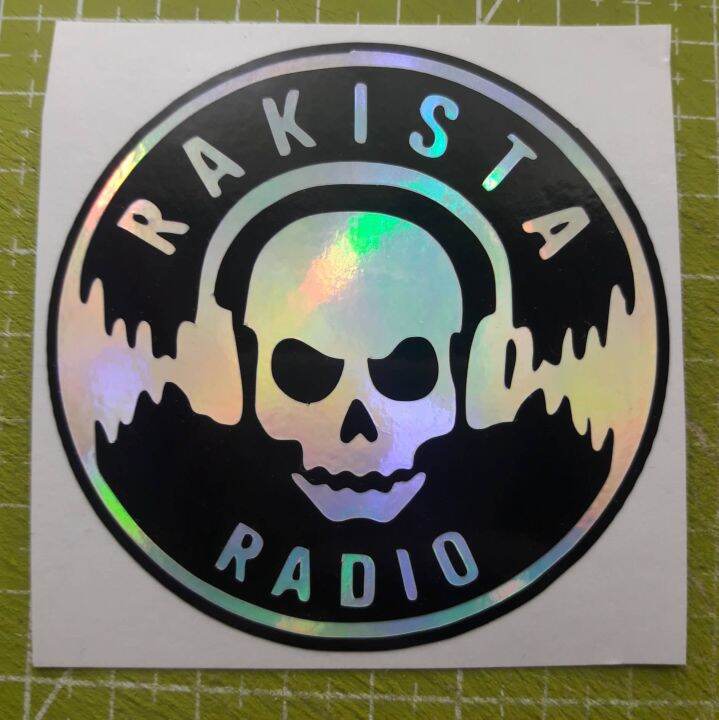 Rakista Radio Decal Sticker | Lazada PH