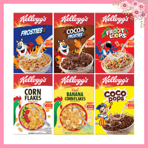 Kellogg's Froot Loops,Corn Flakes, Frosties, Cocopops, เคลล็อกส์ ฟรูต ...