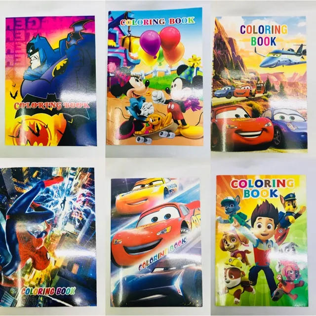 Coloring with Sticker Book (small) 12pcs per Pack | Lazada PH