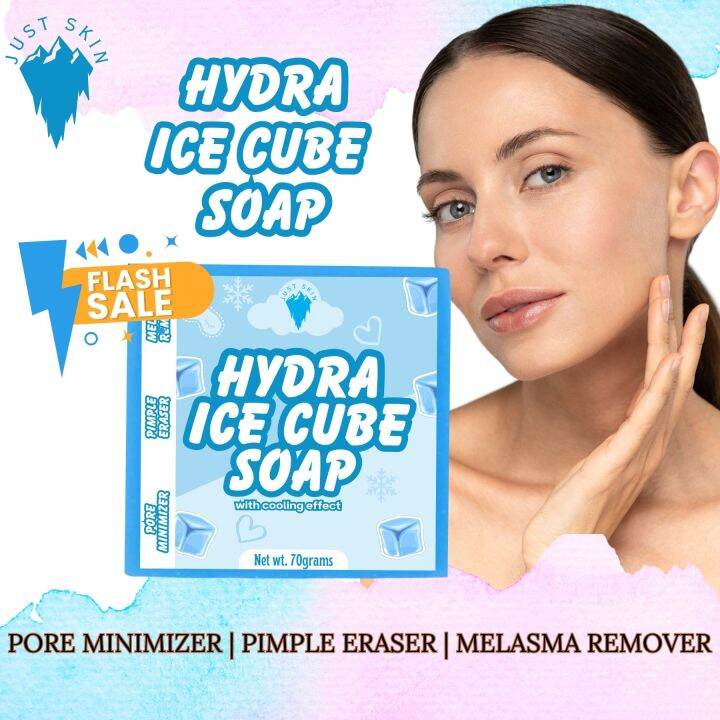 Just Skin Hydra Ice Cube Soap 70g Milky Bar Jskin Beauty Moist Cooling ...