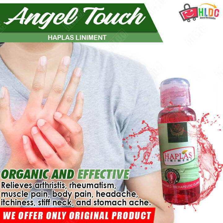 Haplas Liniment Oil 60ml Organic Safe and Effective 60ml | Lazada PH