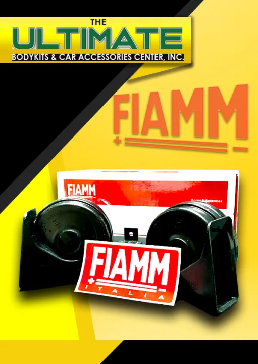 ULTIMATE FIAMM HORN WITH RELAY AND WIRINGS - FREE INSTALLATION (MESSAGE ...