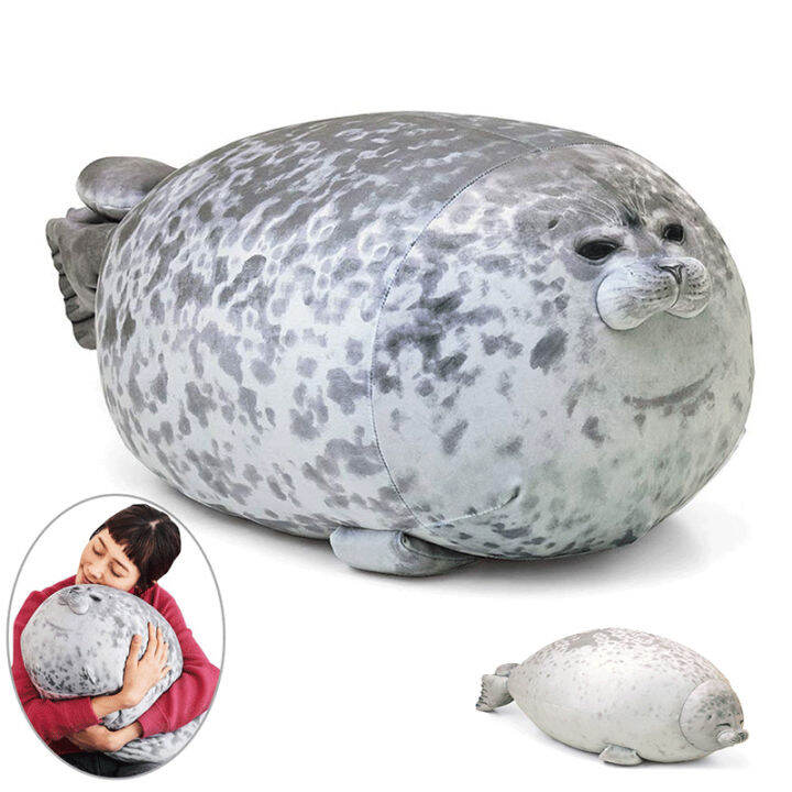 Toygo Chubby Blob Seal Plush Animal Toy Cute Ocean Pillow Stuffed Doll ...