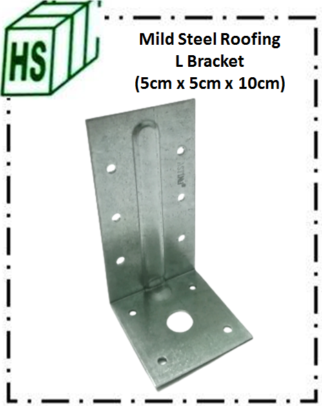Mild Steel Roofing L Bracket / Besi Bracket Bumbung (5cm x 5cm x 10cm ...