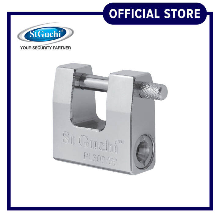 St Guchi Armoured Pad Lock 50mm SGPL-300/501 | Lazada