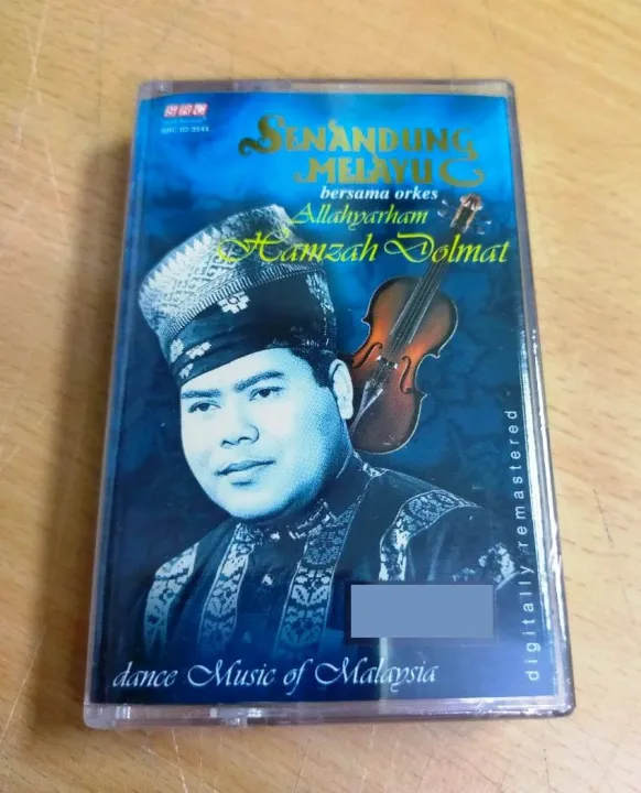 Senandung Melayu Bersama Orkes Hamzah Dolmat Kaset Cassette Dance Music ...