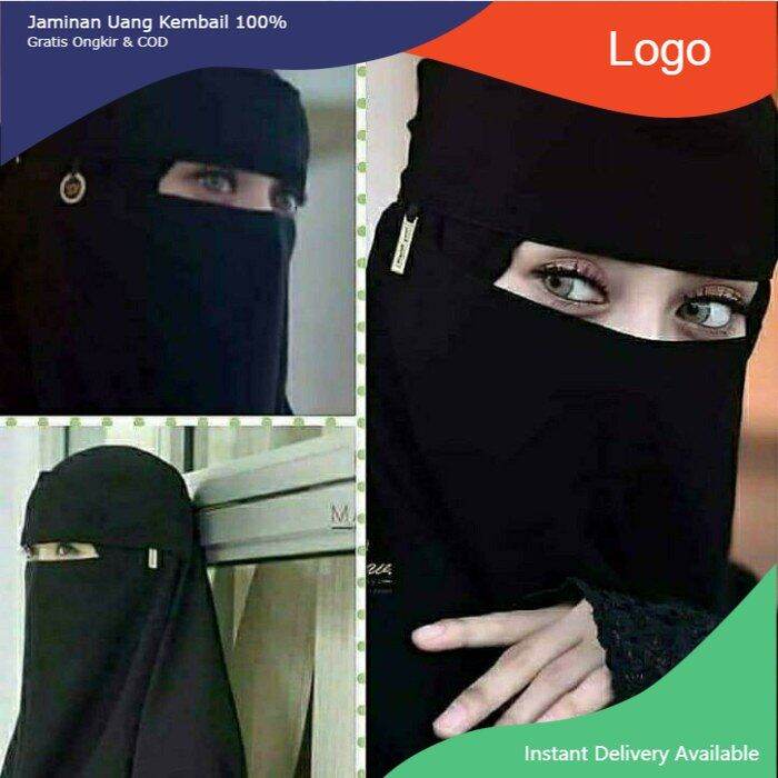 Cadar Niqab Bandana Bandul Bedoon Essm | Lazada Indonesia