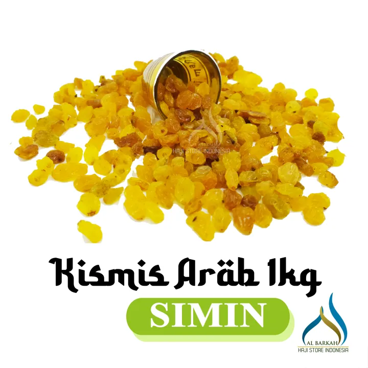 Kismis Arab 1kg Murah Asli Manis Golden Raisin Simin | Lazada Indonesia