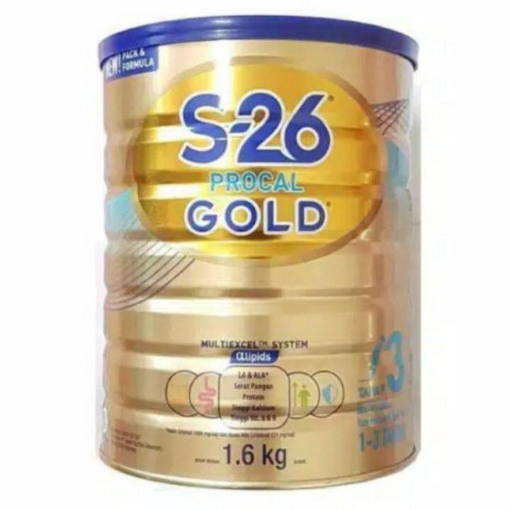 Wyeth S26 Procal Gold Tahap 3 Vanila [1600 gr] | Lazada Indonesia