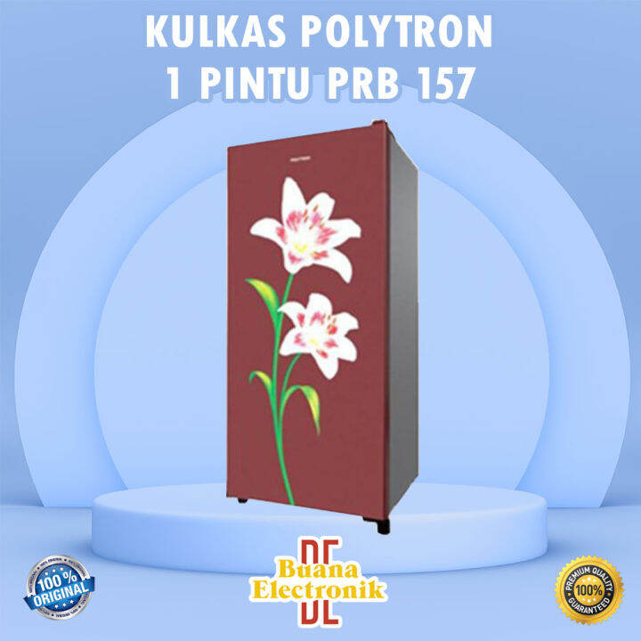 KULKAS POLYTRON PRB 157 ORIGINAL | Lazada Indonesia