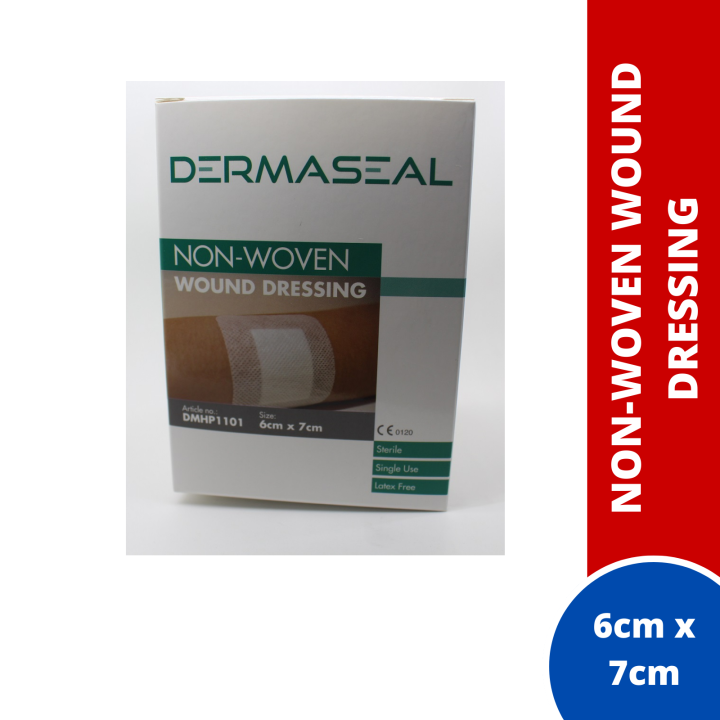 Dermaseal Non-Woven Dressing Patch (6cm x 7cm) | Lazada