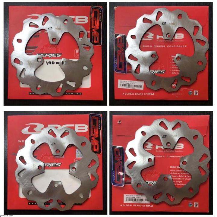 stable like you brand new RCB Steel Disc Plate For Sporty and mio125 3 ...