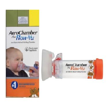 AEROCHAMBER PLUS INFANT ORANGE (With Mask) Asthma Inhaler | Lazada