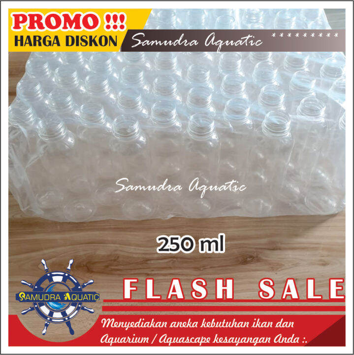 Botol Repack 125gr / 250 ml, Botol Plastik Kemasan Kosong | Lazada ...