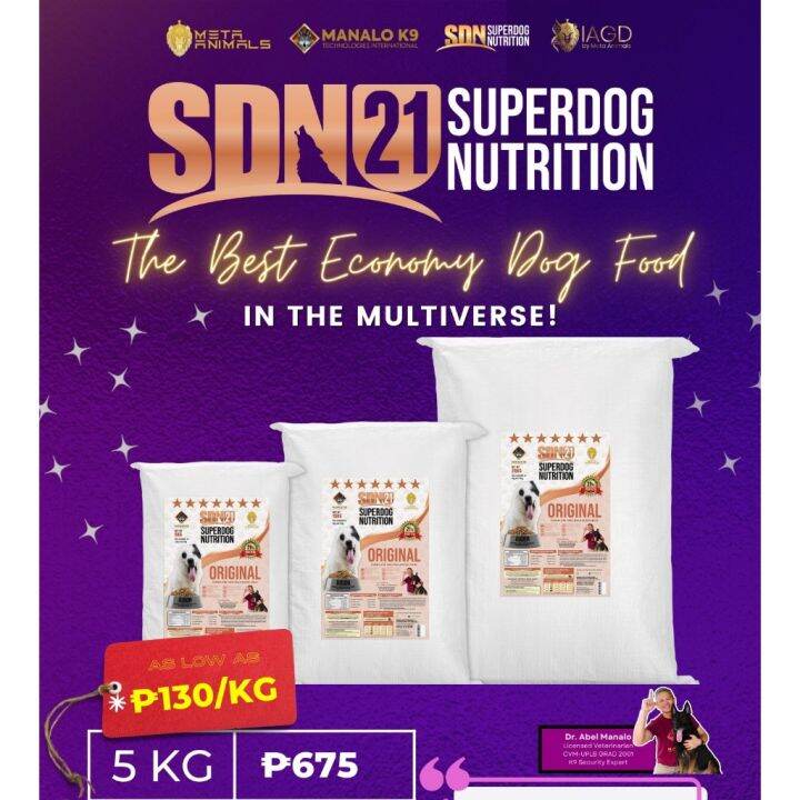 SDN 21 Superdog Nutrition 5KG SDN21 with FREE SOAP | Lazada PH