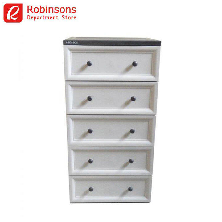 Megabox Drawer 5. Layer Mg-190-5L Beige | Lazada PH
