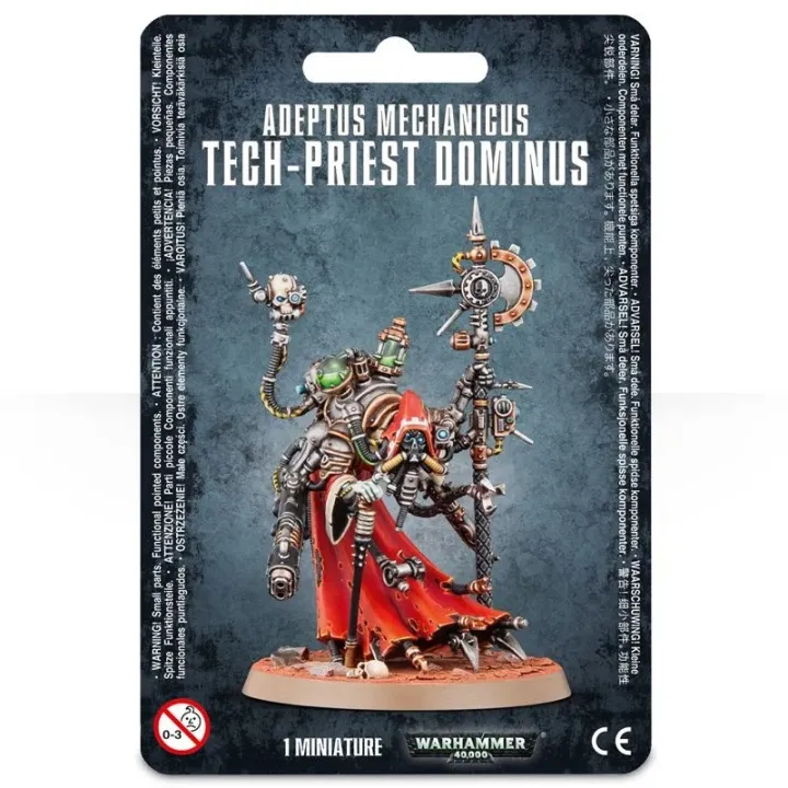 [GWพร้อมส่ง] WARHAMMER:ADEPTUS MECHANICUS TECH-PRIEST DOMINUSโมเดลเกม ...