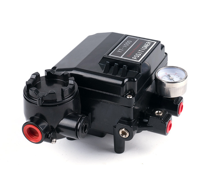 YT-1000R YT-1000L Electro Pneumatic Positioner for pneumatic rotary ...