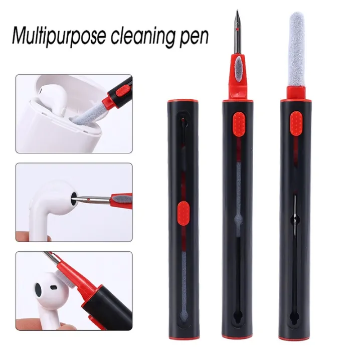 Portable 3-in-1 Cleaning Pen Brush Tool Bluetooth Earphone Cleaning ...