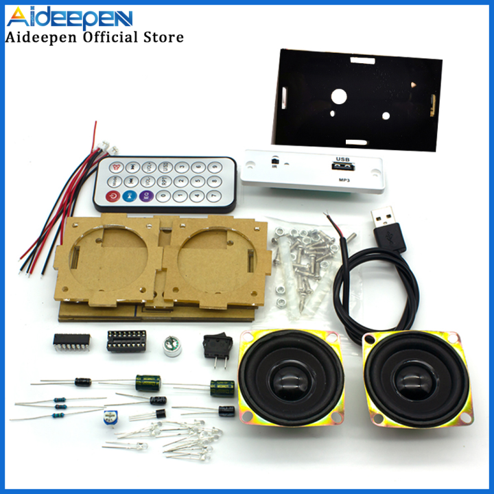 DIY Blue tooth Speaker Making and Assembling Electronic Welding Kit ...