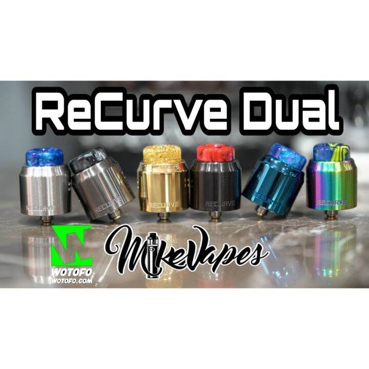 Recurve Dual Rda By Wotofo Dual Coil | Lazada PH