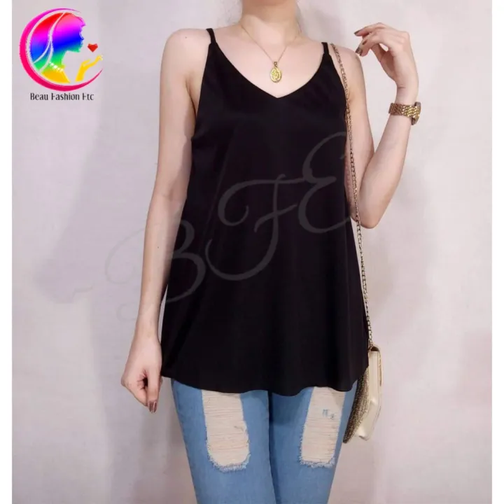 Frida V Neck String Top | Lazada PH