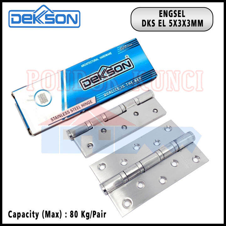 Engsel Pintu Stainless Dekkson Ecoline 5 Inch Stainless Hinge Dekson ...